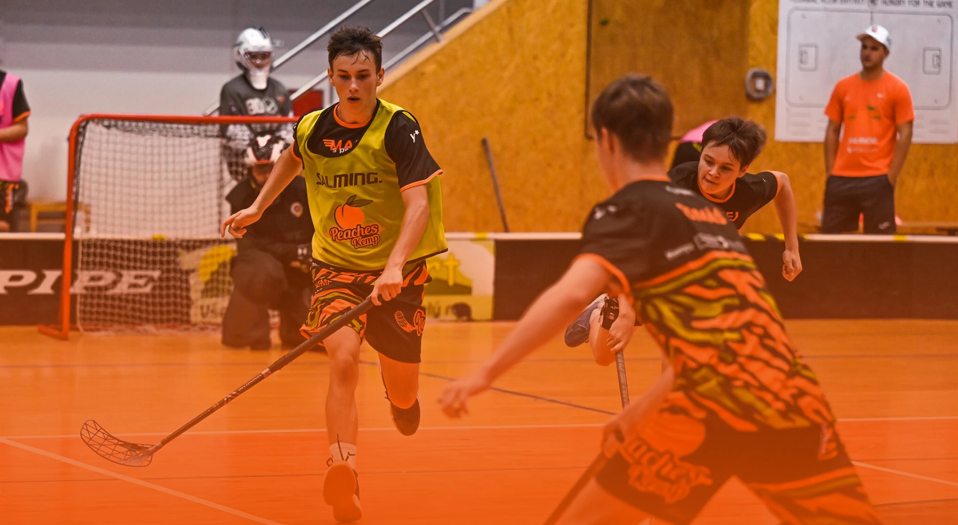 Czech floorball camp, professional coaches | Peaches Camp